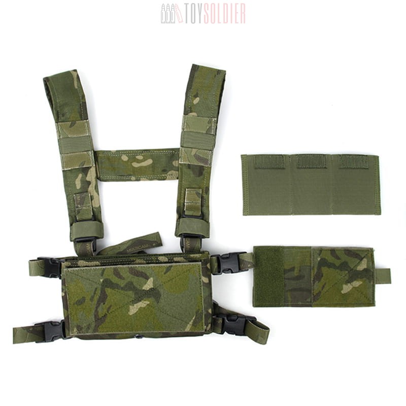 TMC Chest Rig MicroFight STANDARD SET MultiCam Tropic TMC3121-MTP w ...